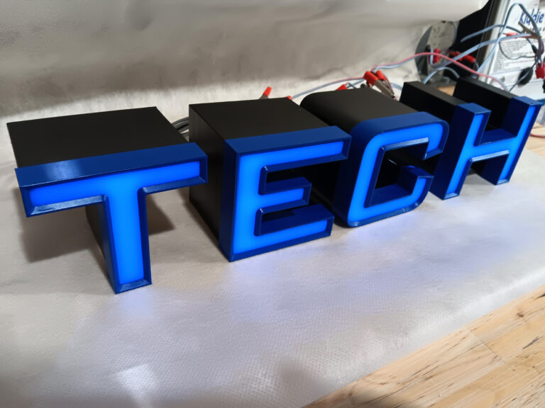 WOWee!® 3D Channel Letters | Signfab